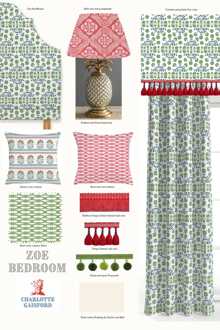 Zoe bedroom – Charlotte Gaisford