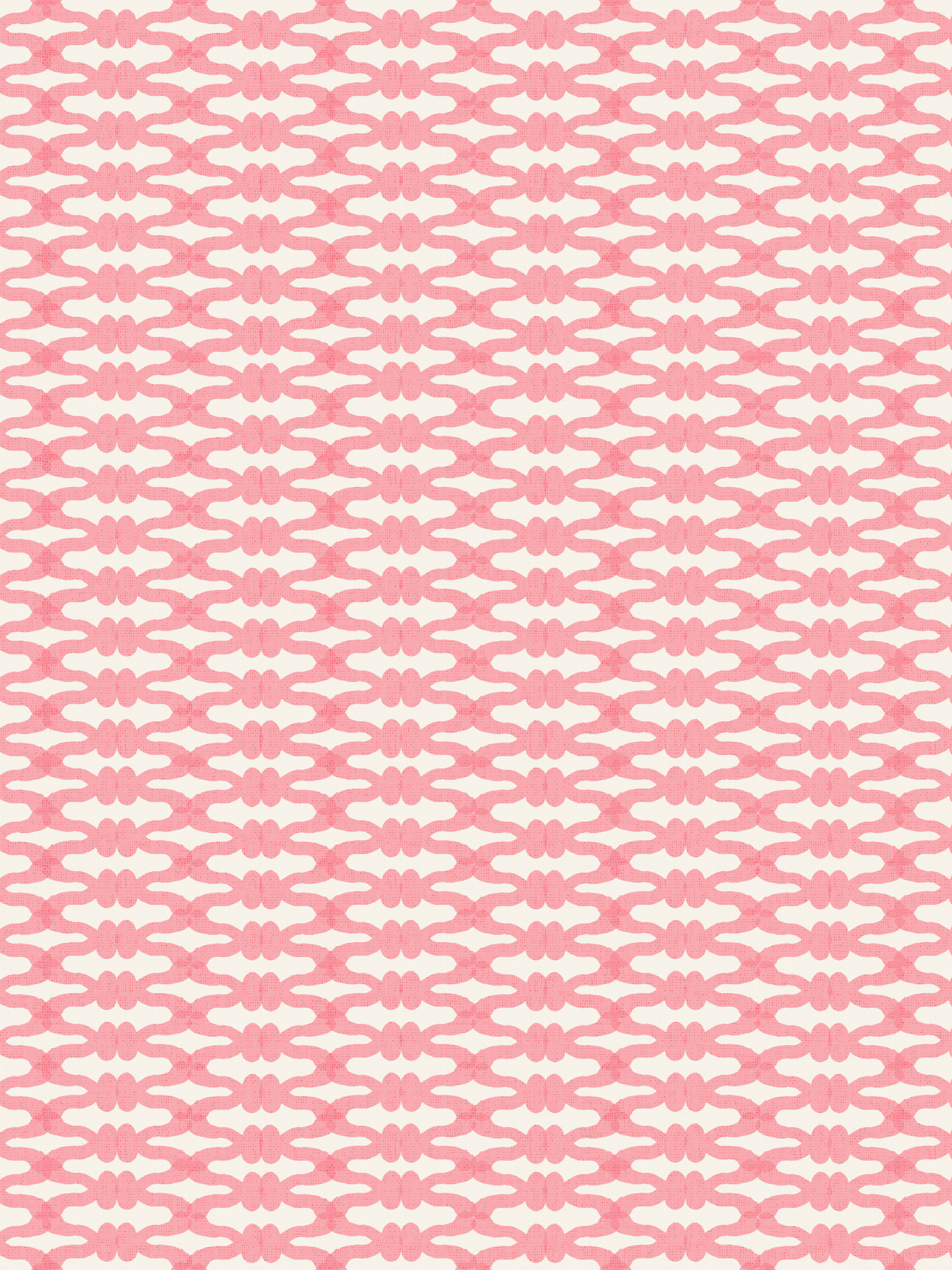 Knot coral wallpaper – Charlotte Gaisford